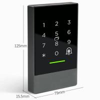 China Electronic Furniture Digital Keypad Door Lock Card Reader Ble App Smart Lock  IP66 Waterproof for sale