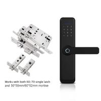 China Tuya APP Door Lock Smart Fingerprint Door Lock For Bedroom for sale