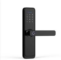 China Tuya APP Door Lock Smart Fingerprint Door Lock For Bedroom for sale