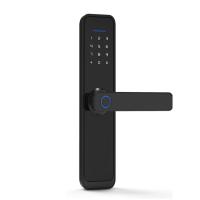 China Tuya APP Door Lock Smart Fingerprint Door Lock For Bedroom for sale