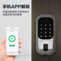 China Mobile App Remote Wifi Door Lock , Zinc Alloy Electronic Fingerprint Lock for sale
