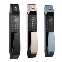 China Household Intelligent Biometric Electronic Door Lock , Fingerprint Password Door Lock for sale