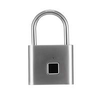 China OEM ODM Biometric Smart Fingerprint Padlock Outdoor For Bag /D Luggage for sale
