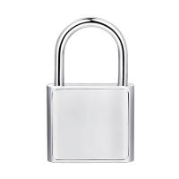 China Rainproof USB Smart Rim Lock / Biometric Padlock Rechargeable Lock for sale