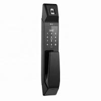China OEM ODM Fingerprint Handle Door Lock Face Recognition Zinc Alloy Material for sale