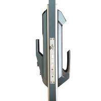 China OEM ODM Fingerprint Handle Door Lock Face Recognition Zinc Alloy Material for sale