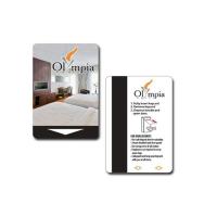 China Waterproof / Weatherproof Hotel Door Lock Card Customized logo for sale