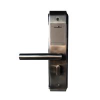China Remote Management Smart Hotel Lock Silver / Black Intelligent Smart Lock for sale