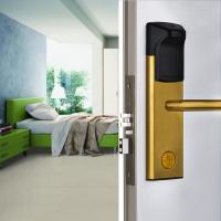 China RFID Card Reader Door Lock Stainless Steel Intelligent Electronic Lock for sale