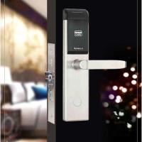 China RF Card Smart Hotel Lock 3.5kgs Electronic Card Access Door Locks for sale