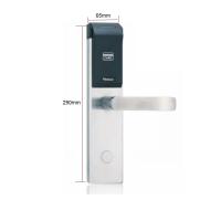 China RF Card Smart Hotel Lock 3.5kgs Electronic Card Access Door Locks for sale