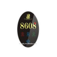 China DND Switch Glass Panel Door Bell Hotel Door Lock Accessories for sale