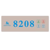 China DND Switch Glass Panel Door Bell Hotel Door Lock Accessories for sale