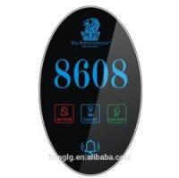 China DND Switch Glass Panel Door Bell Hotel Door Lock Accessories for sale
