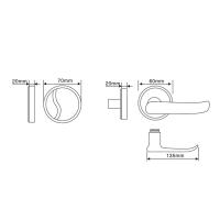 China RFID Card Smart Hotel Lock Stainless Steel For Apartments for sale