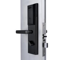 China Black Access Control Hotel Door Locks / Smart Door Lock With Card for sale