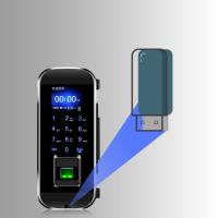 China Biometric keyless entry door lock fingerprint Door Lock For Glass Door for sale