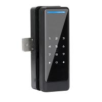 China Sliding Glass Door Smart Lock Tuya APP Bluetooth Fingerprint Rim Lock for sale