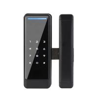 China Sliding Glass Door Smart Lock Tuya APP Bluetooth Fingerprint Rim Lock for sale