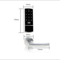China Mortise Electronic Smart Password App Digital Door Lock American Standard for sale