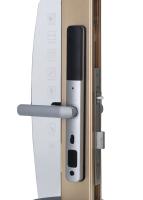 China Home Electronic Fingerprint Sliding Door Safety Lock 2 Years Warranty for sale