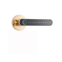 China Bluetooth / Tuya APP Smart Door Knob Fingerprint Zinc Alloy Material for sale