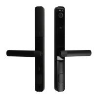 China Black Home Glass Door Smart Lock For Sliding Door 2 Years Warranty for sale