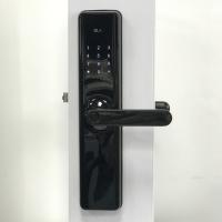 China Aluminum Alloy Tuya APP Smart Lock Outdoor Fingerprint Door Lock for sale