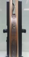 China Smart Door Lock Broken bridge aluminum lock black for sale