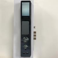 China Apartment Face Recognition Smart Lock / Black Fingerprint Security Door Lock for sale