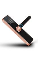 China Semi Automatic Smart Door Lock Fingerprint Aluminum Alloy Material for sale