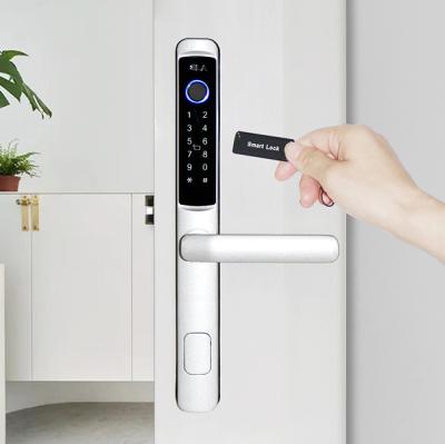 China Smart Door Lock  keyless with hotel system lock electronic black for sale