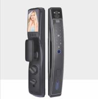 China Fingerprint Smart Door Lock Face Recognition Remotely Captures Cat'S Eye Lock for sale