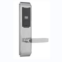 China Silver Hotel Room Locks Electronic Hotel Style Door Lock for sale