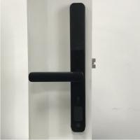 China Black Home Glass Door Smart Lock For Sliding Door 2 Years Warranty for sale
