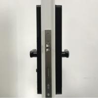 China Black Home Glass Door Smart Lock For Sliding Door 2 Years Warranty for sale