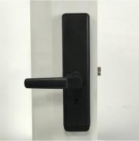 China Biometric Residential Electronic Lock Black house / Home Fingerprint Lock for sale
