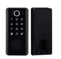 China Smart Look Glass Door Fingerprint Lock Multi Function for sale