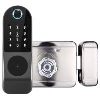 China Modern Security Finger Smart Look Door For Apartment for sale