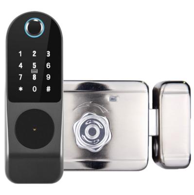 China Modern Security Finger Smart Look Door For Apartment for sale