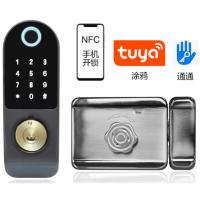 China Modern Security Finger Smart Look Door For Apartment for sale