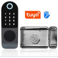 China Modern Security Finger Smart Look Door For Apartment for sale