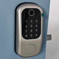 China Semiconductor Fingerprint Electric Smart Lock Multi Function for sale