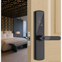 China ODM Fingerprint Door Lock Power Supply 4 AA Battery for sale