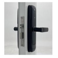 China Fingerprint Door Handle Lock Smart Door Lock Aluminum alloy Material for sale