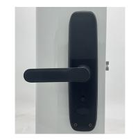 China Fingerprint Door Handle Lock Smart Door Lock Aluminum alloy Material for sale
