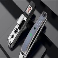China 2024 Hot selling Tuya Smart Locks 3D Face Fingerprint lock Recognition Digital Password Fully Automatic Smart door Lock for sale