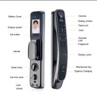 China 2024 Hot selling Tuya Smart Locks 3D Face Fingerprint lock Recognition Digital Password Fully Automatic Smart door Lock for sale