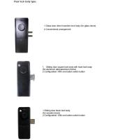 China Tuya 3d Aluminum Door Lock ELA E188 Deadbolt Key Entry Glass Smart Door Lock System For Home Hotel Apartment for sale