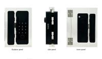 China Tuya 3d Aluminum Door Lock ELA E188 Deadbolt Key Entry Glass Smart Door Lock System For Home Hotel Apartment for sale